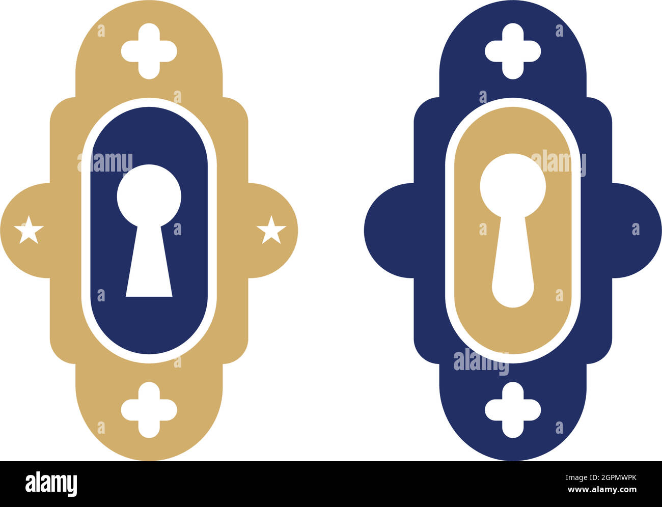 Simple key logo icon design vector template Stock Vector Image & Art ...