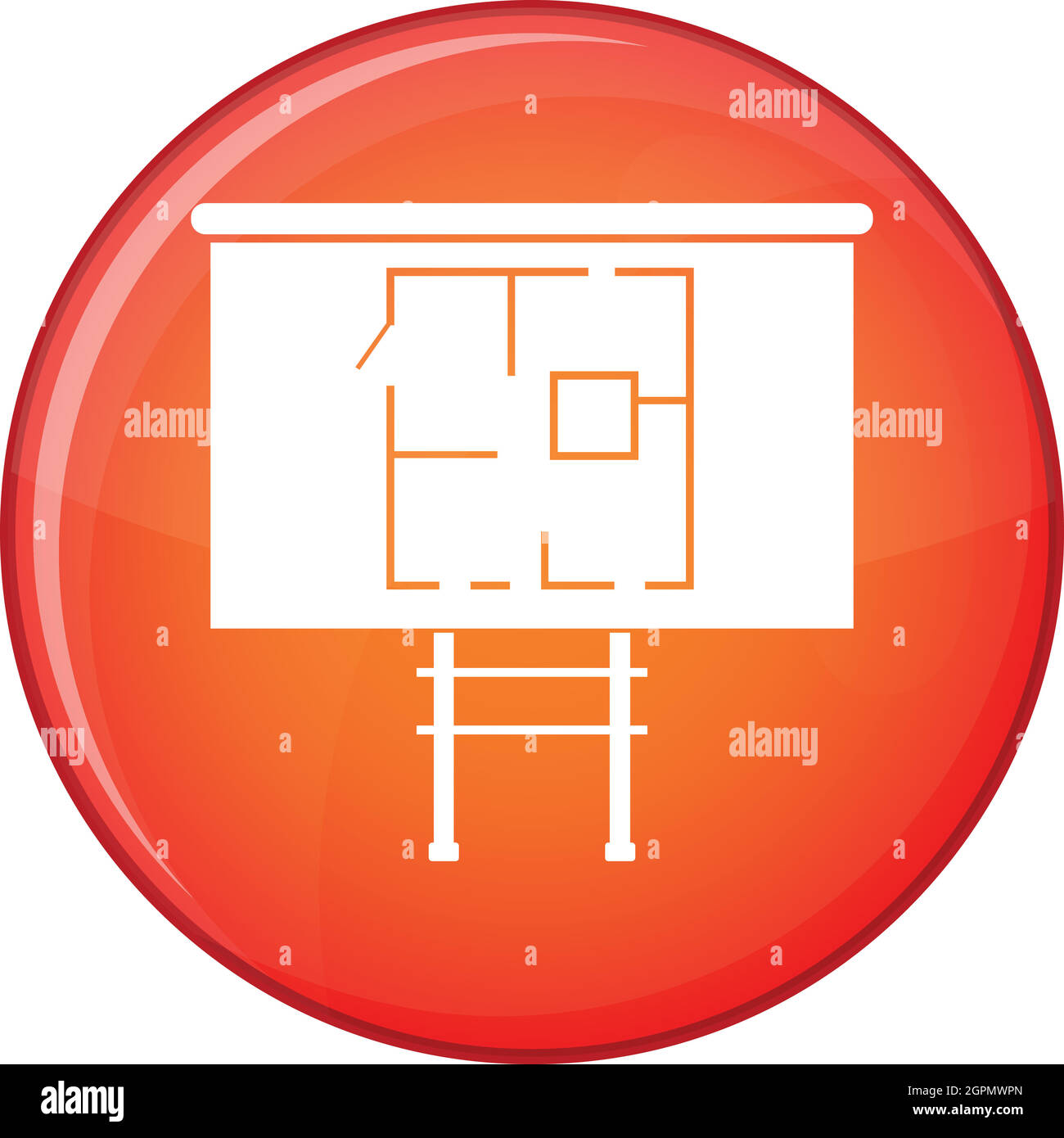 Construction planning building project Stock Vector Images - Alamy