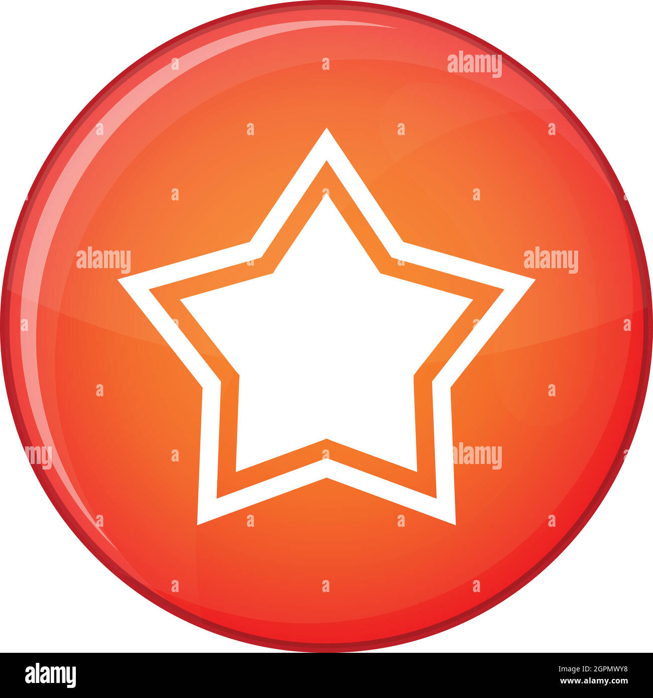 Five star rating flat Stock Vector Images - Alamy