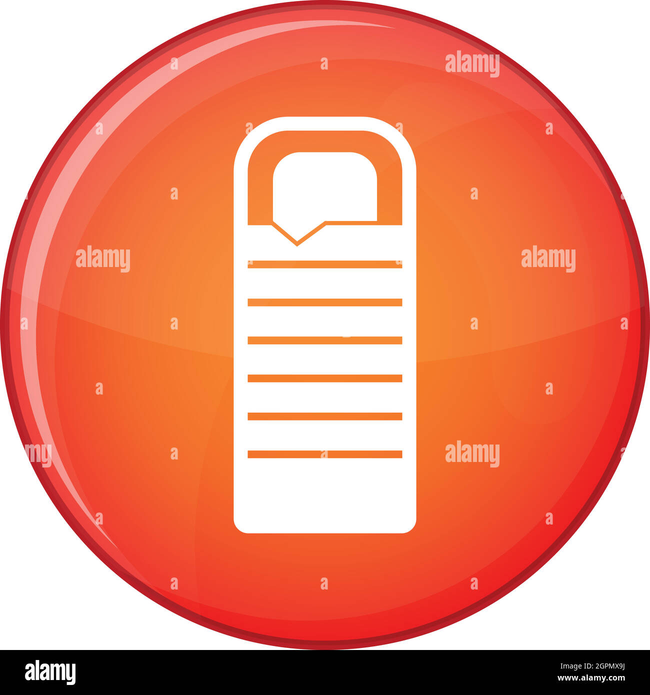 Sleeping bag camping Stock Vector Images - Alamy