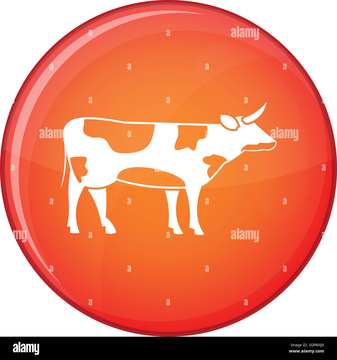 Cow icon hi-res stock photography and images - Alamy