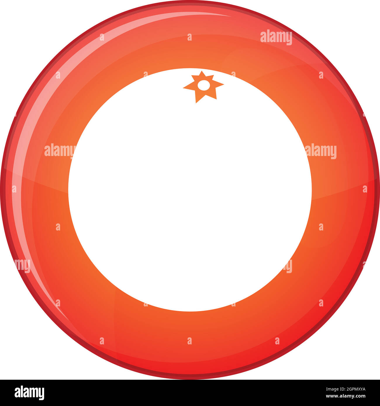 Mandarin icon, flat style Stock Vector Image & Art - Alamy