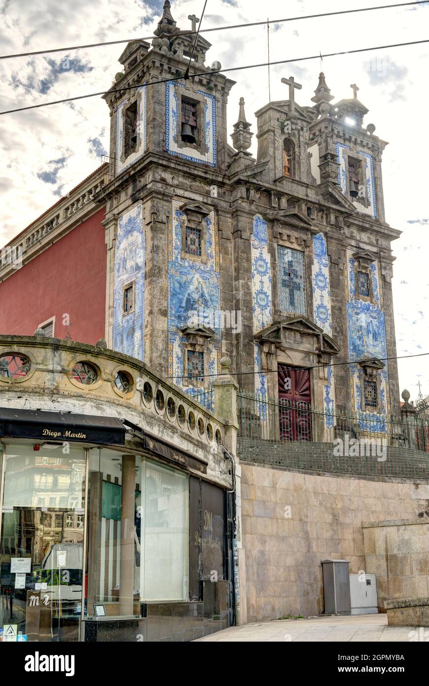 Porto landmarks, Portugal, HDR Image Stock Photo - Alamy