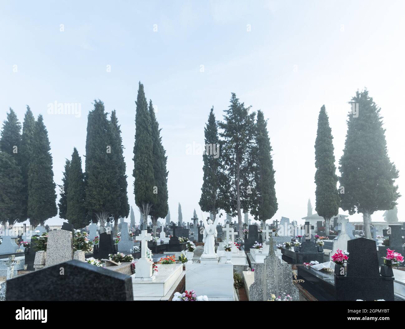 Typical spanish cemetery hi-res stock photography and images - Alamy