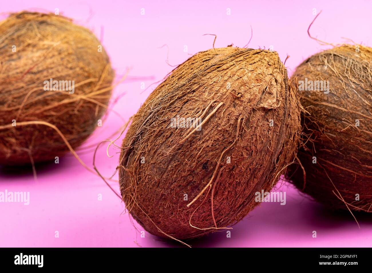 Whole coconuts hi-res stock photography and images - Alamy