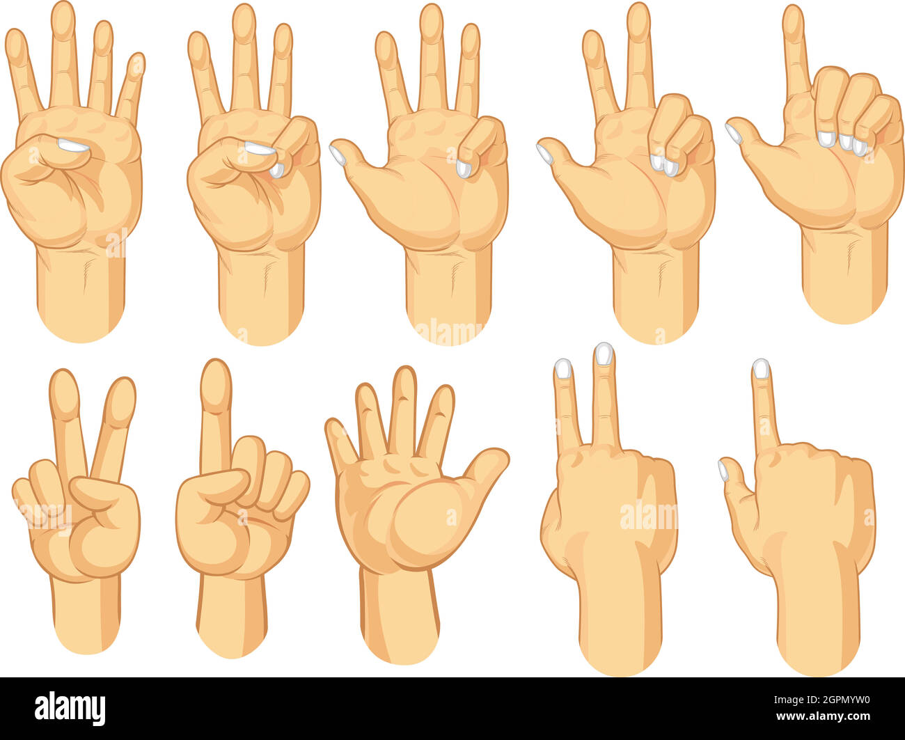 Counting Finger Clipart