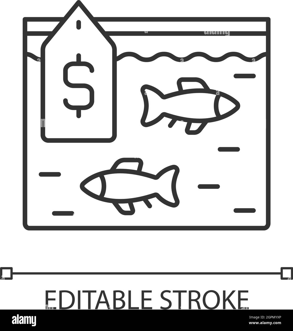 Live marine fish Stock Vector Images - Alamy