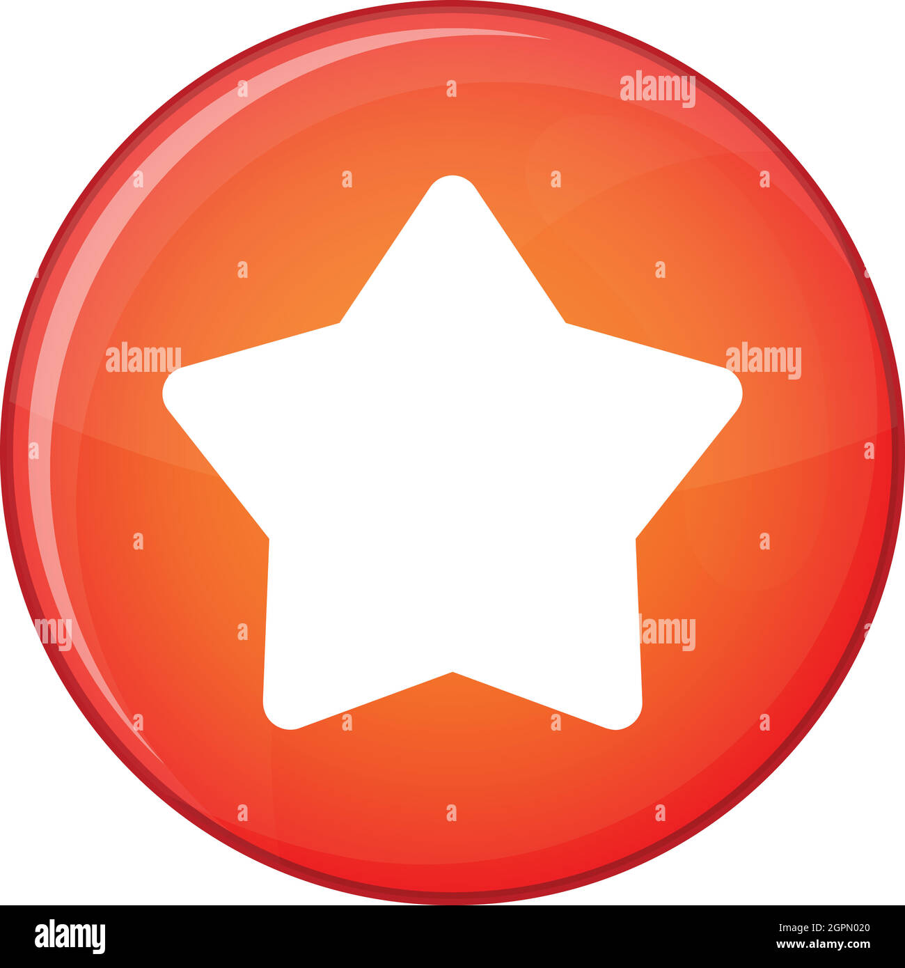 Star icon, flat style Stock Vector Image & Art - Alamy