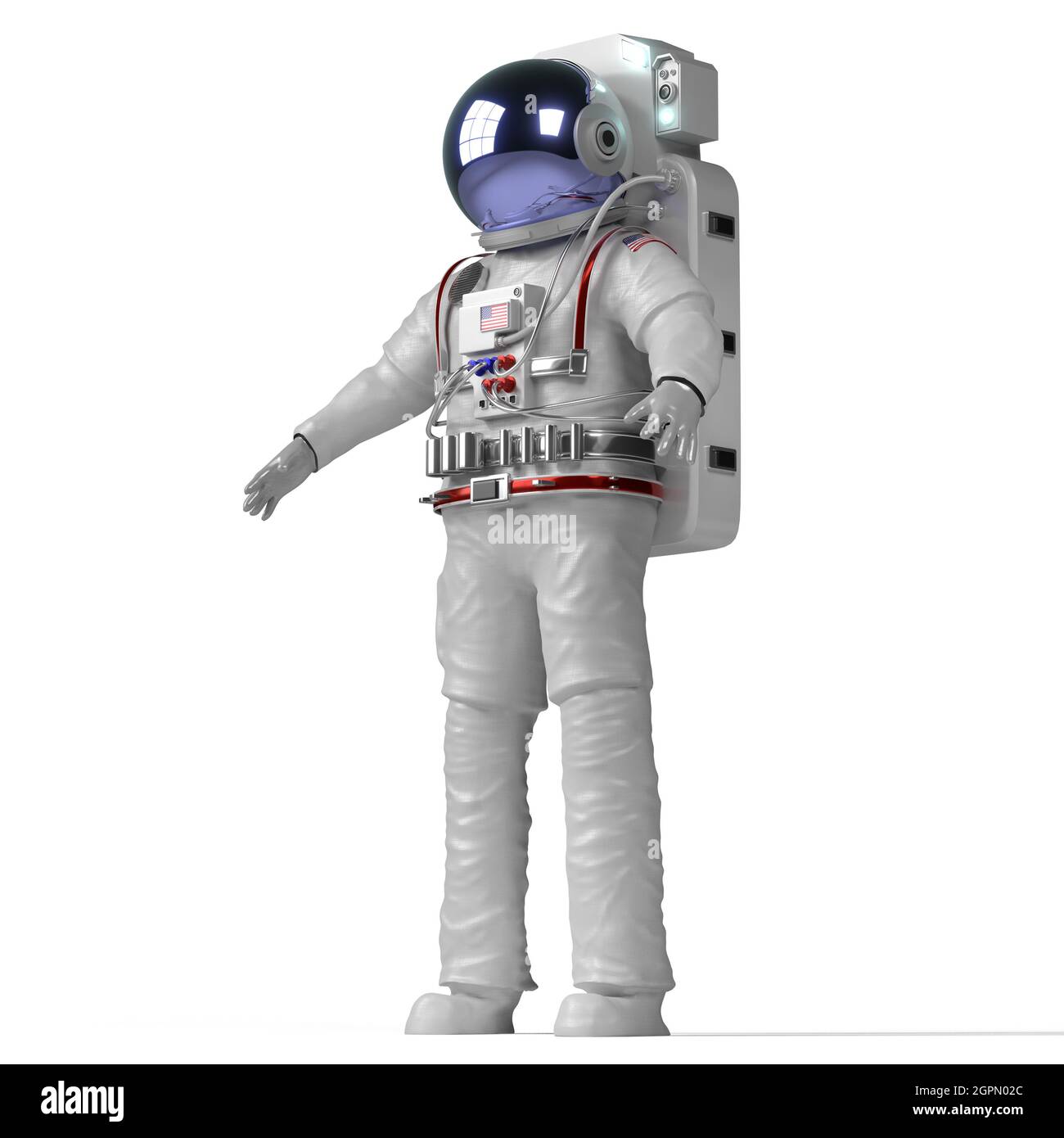 Astronaut Side View