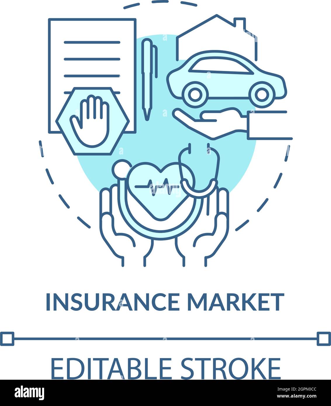 Marketplace agent Stock Vector Images - Alamy