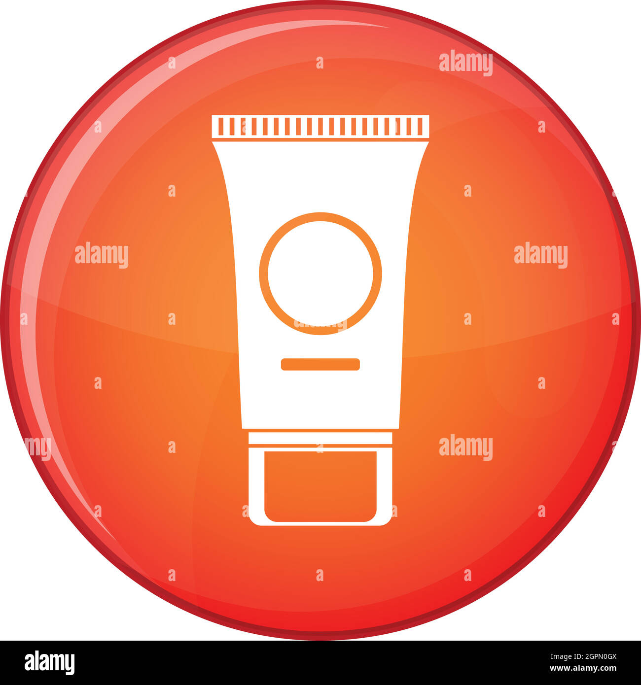 Blank white cosmetic cream Stock Vector Images - Alamy