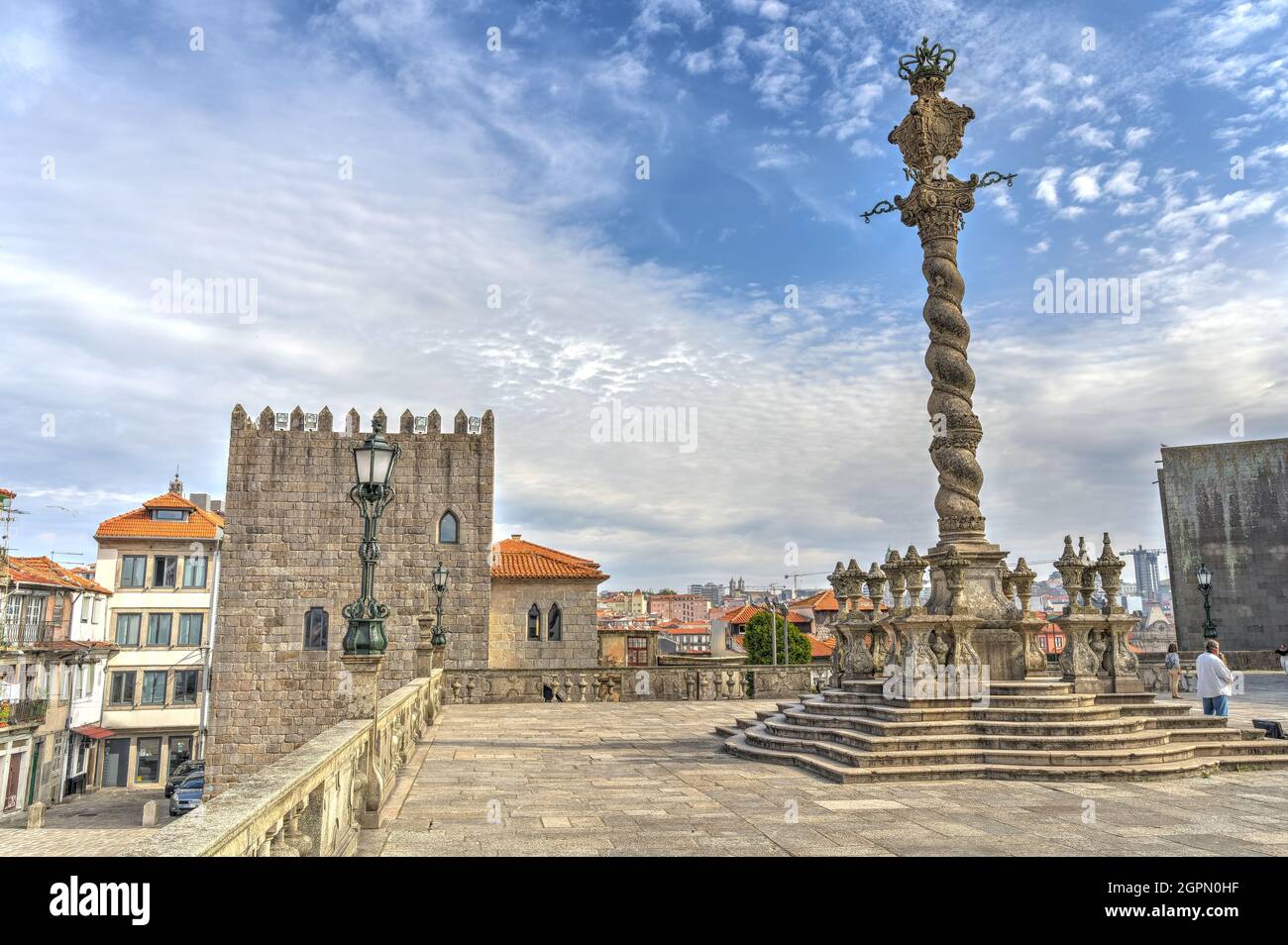Porto landmarks, Portugal, HDR Image Stock Photo - Alamy
