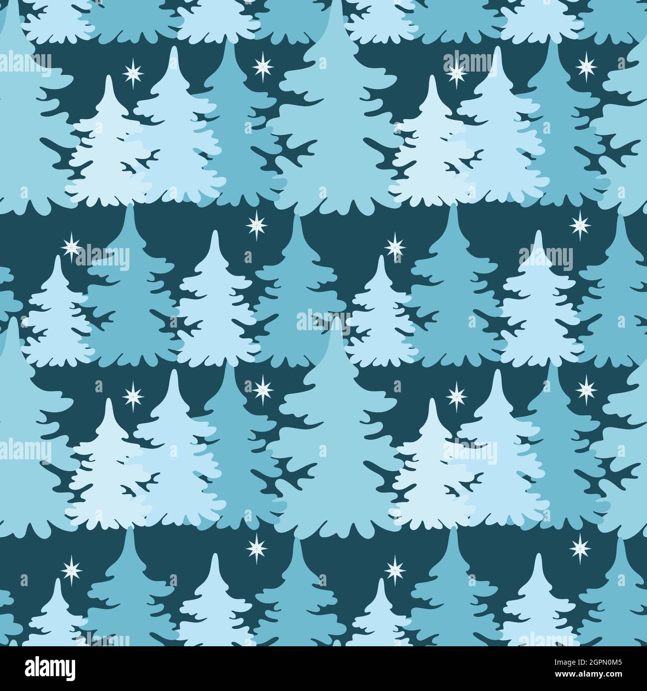 Foggy night view Stock Vector Images - Alamy