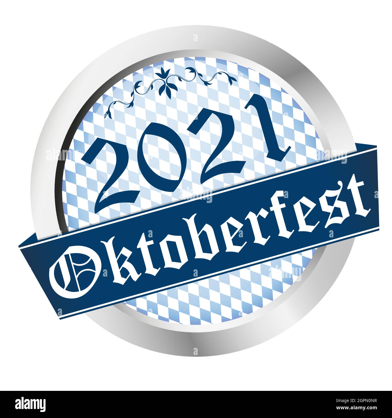 Oktoberfest flag 2021 Stock Vector Images - Alamy