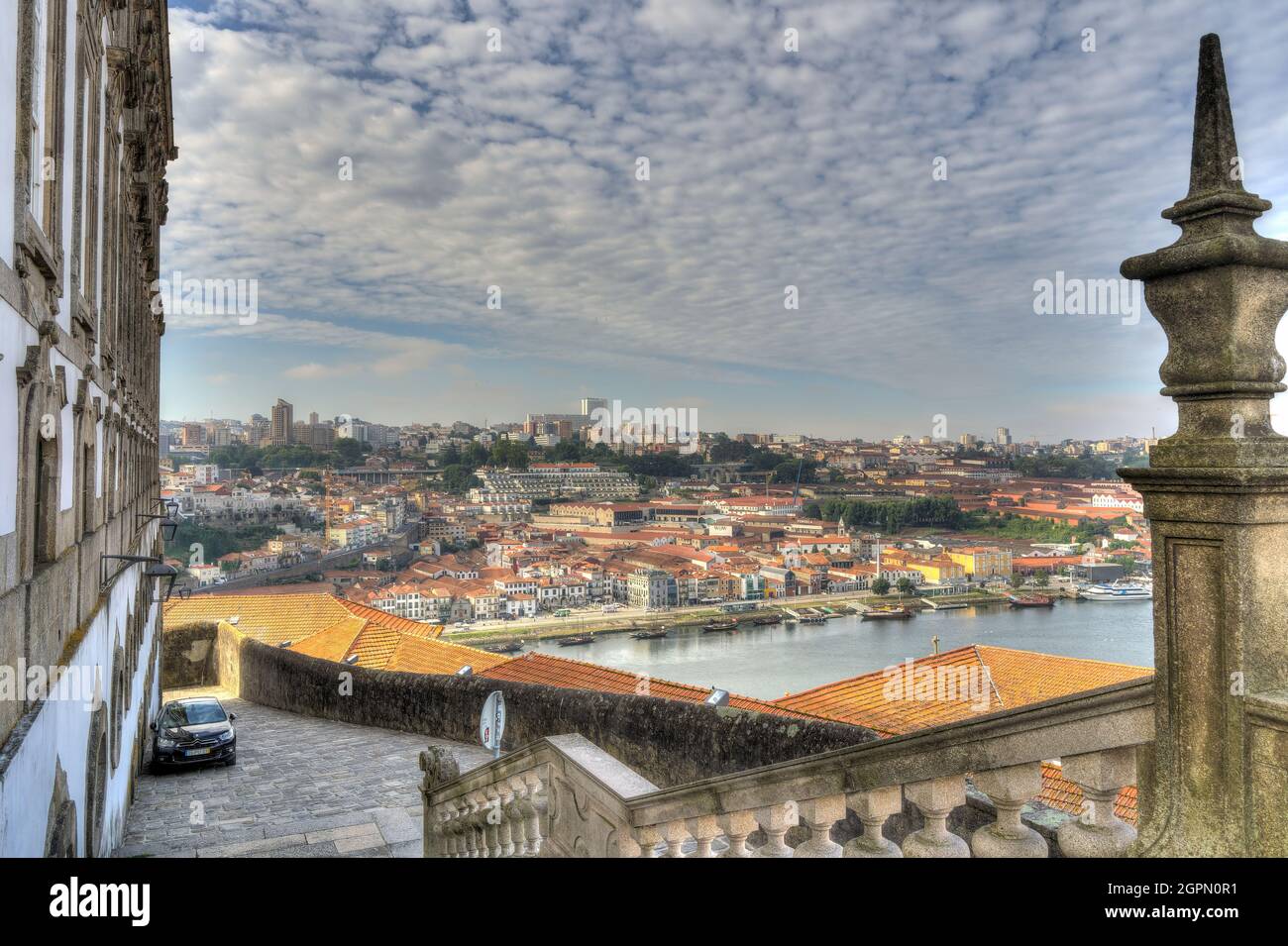 Porto landmarks, Portugal, HDR Image Stock Photo - Alamy