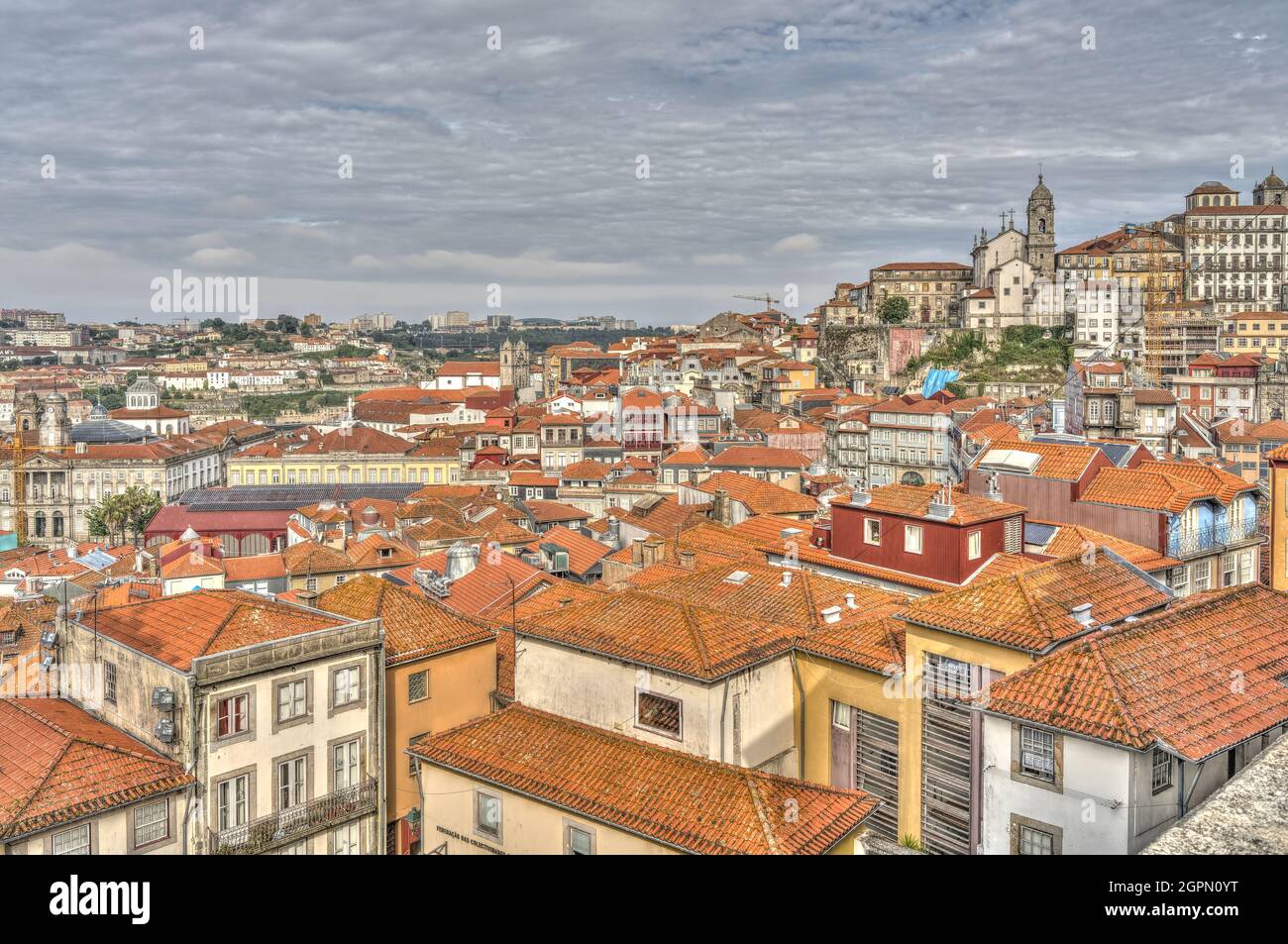 Porto landmarks, Portugal, HDR Image Stock Photo - Alamy