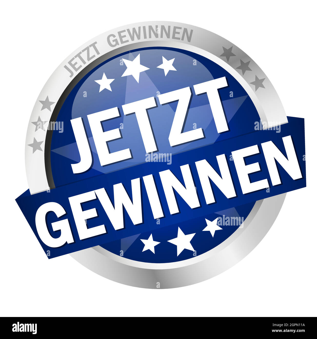 Campaign button win Stock Vector Images - Alamy