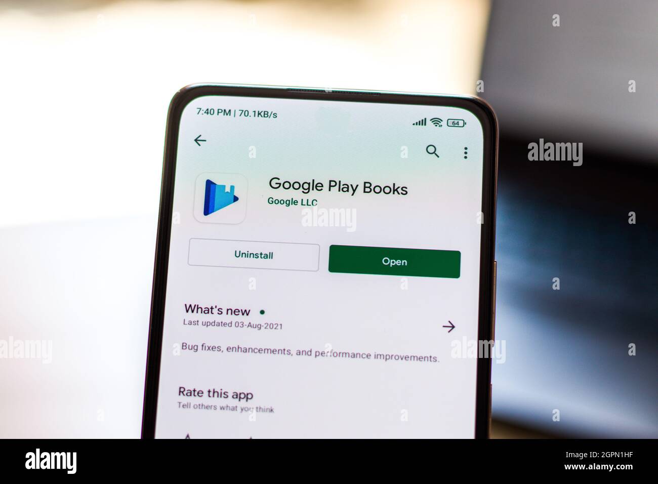 Google play books logo hi-res stock photography and images - Alamy
