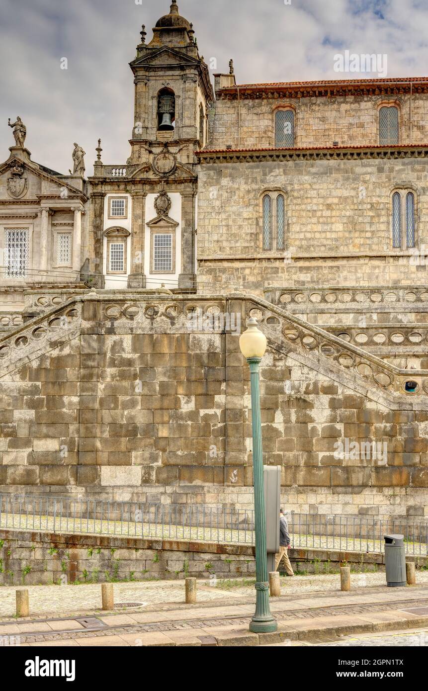 Porto landmarks, Portugal, HDR Image Stock Photo - Alamy