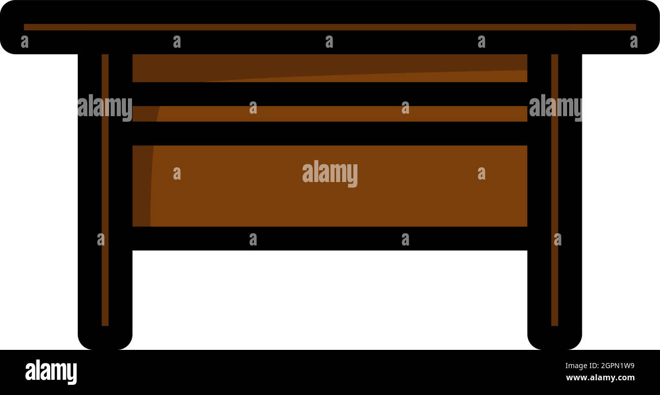 Boss Office Table Icon Stock Vector Image & Art - Alamy