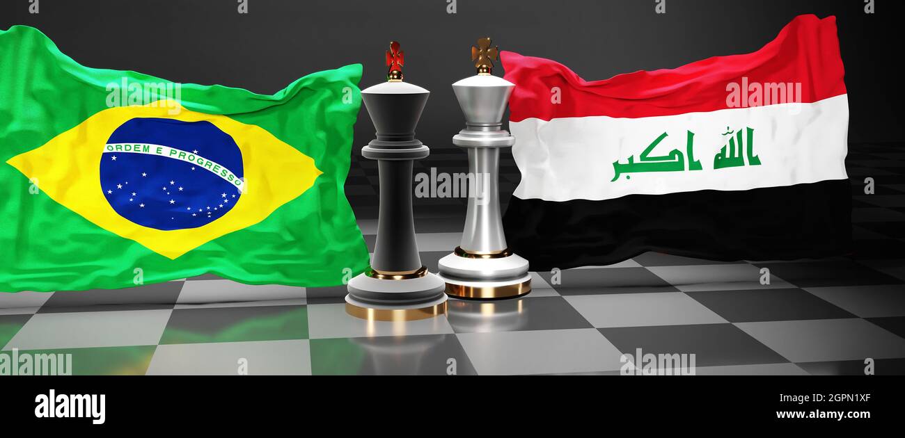 Brazil Iraq summit, fight or a stand off between those two countries ...