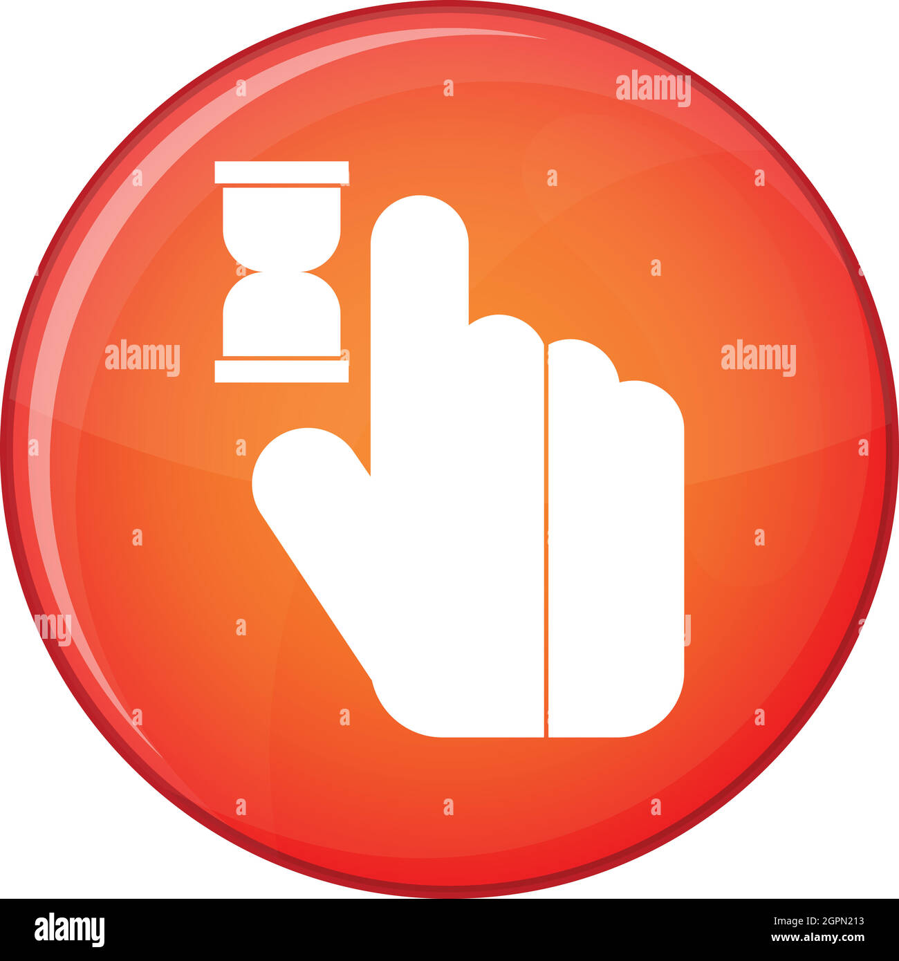 Click icon, flat style Stock Vector Image & Art - Alamy