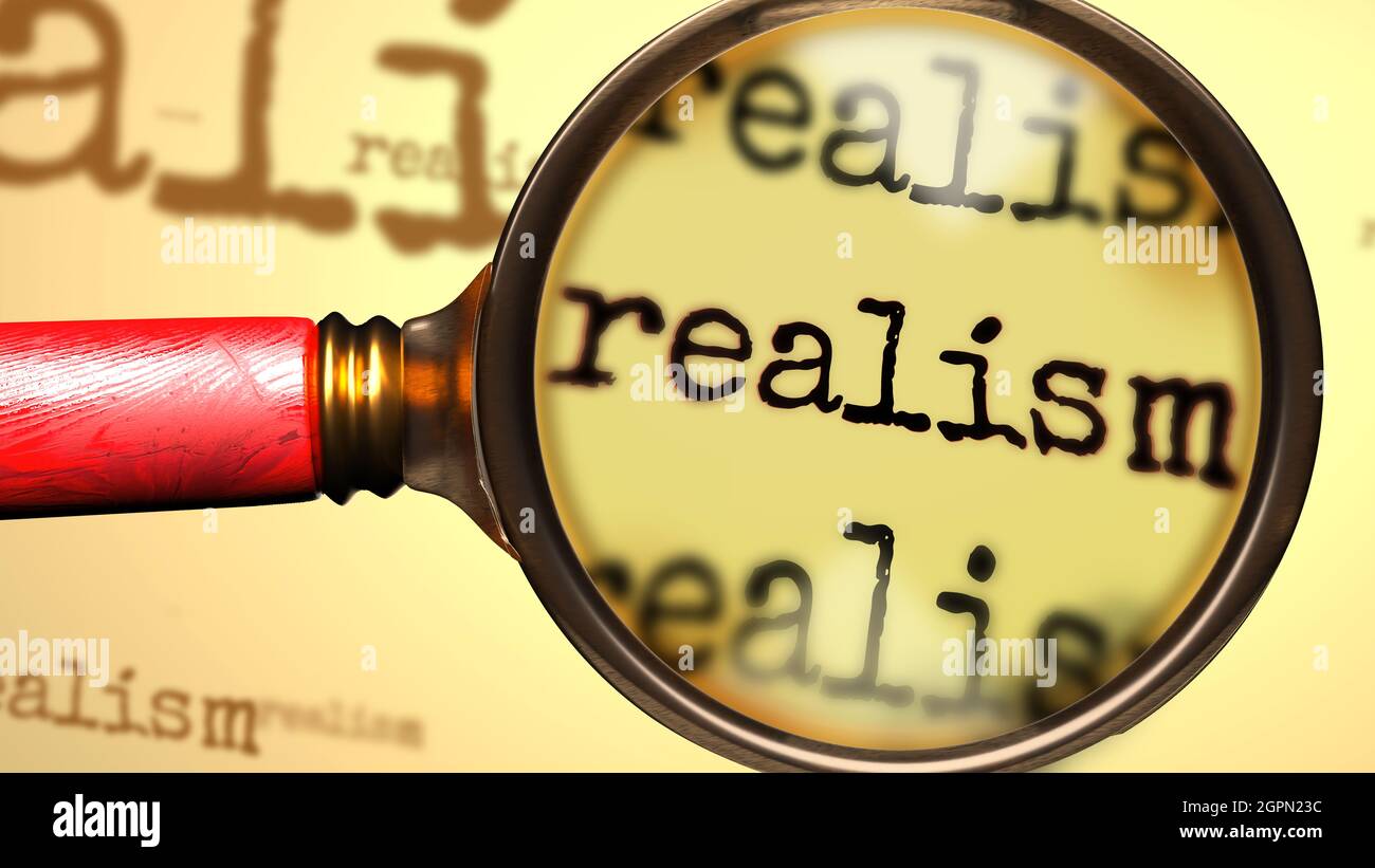 Realism symbol hi-res stock photography and images - Alamy