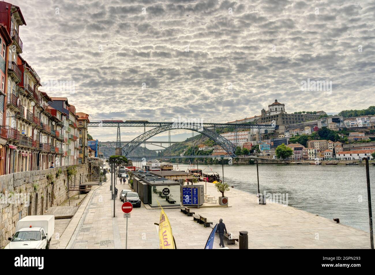 Porto landmarks, Portugal, HDR Image Stock Photo - Alamy