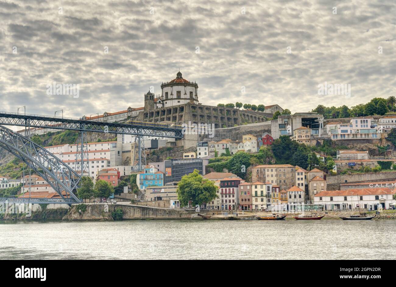 Porto landmarks, Portugal, HDR Image Stock Photo - Alamy