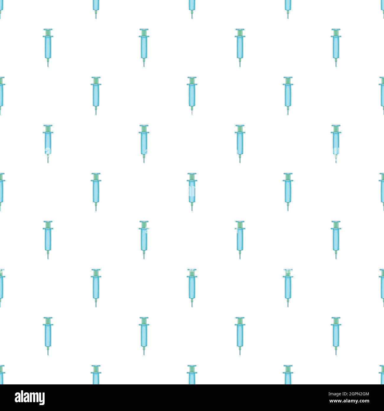 Syringe pattern, cartoon style Stock Vector Image & Art - Alamy