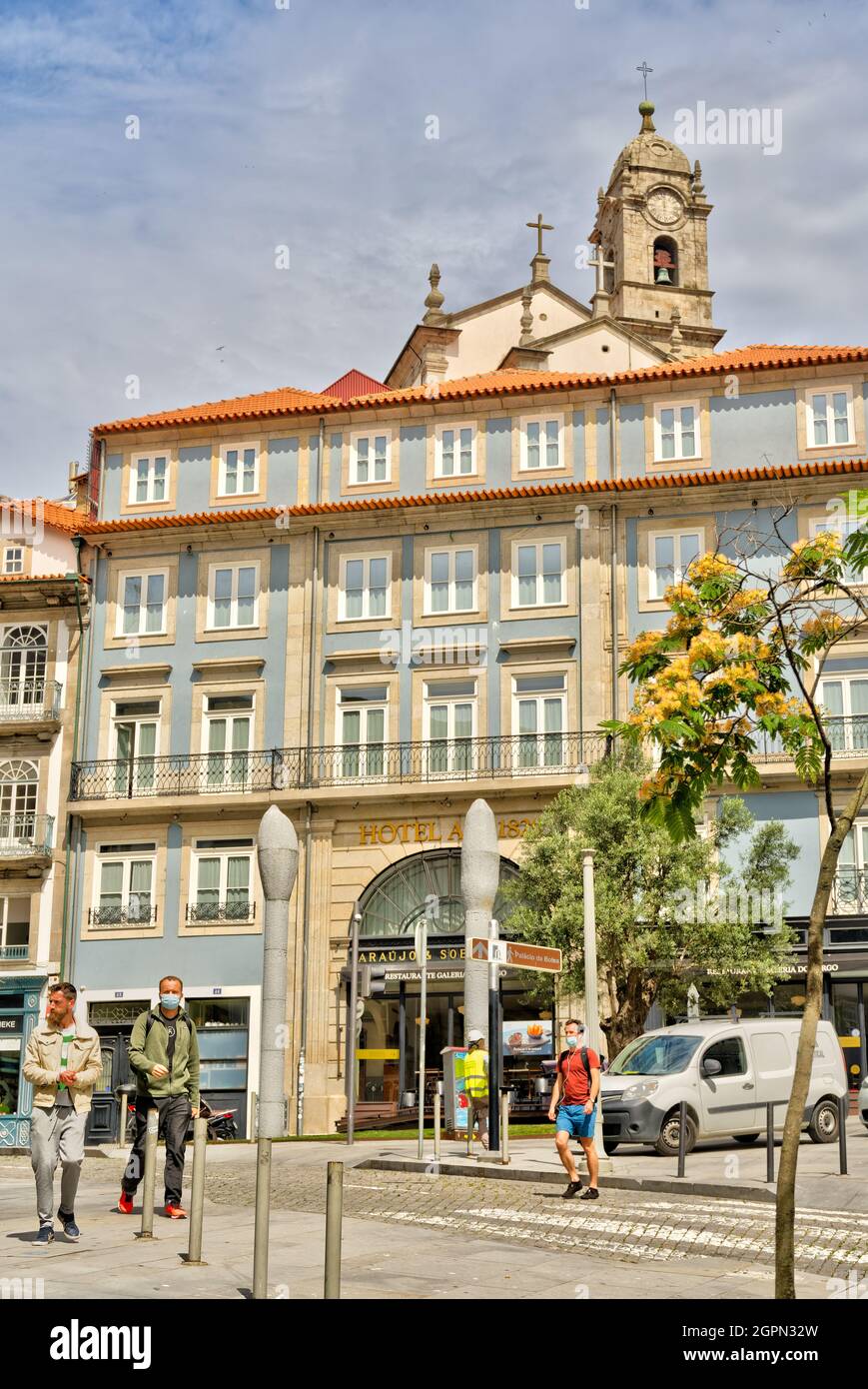 Porto landmarks, Portugal, HDR Image Stock Photo - Alamy