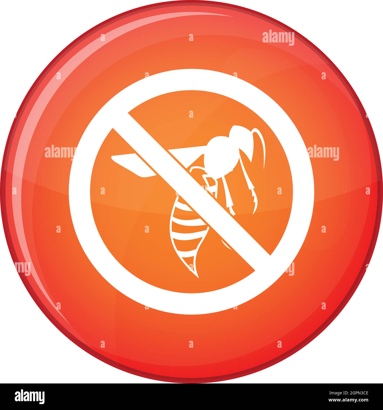 Flat wasp hi-res stock photography and images - Alamy