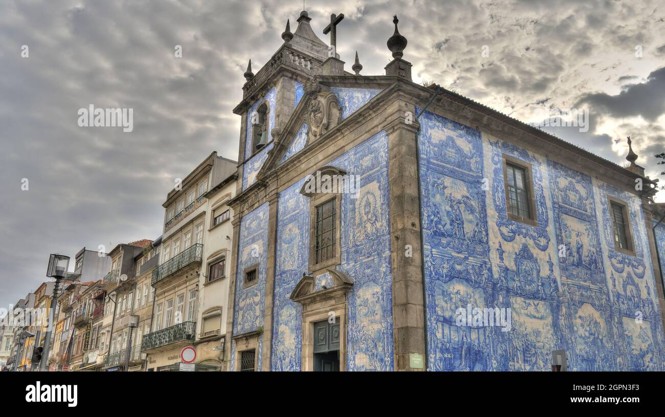 Porto landmarks, Portugal, HDR Image Stock Photo - Alamy