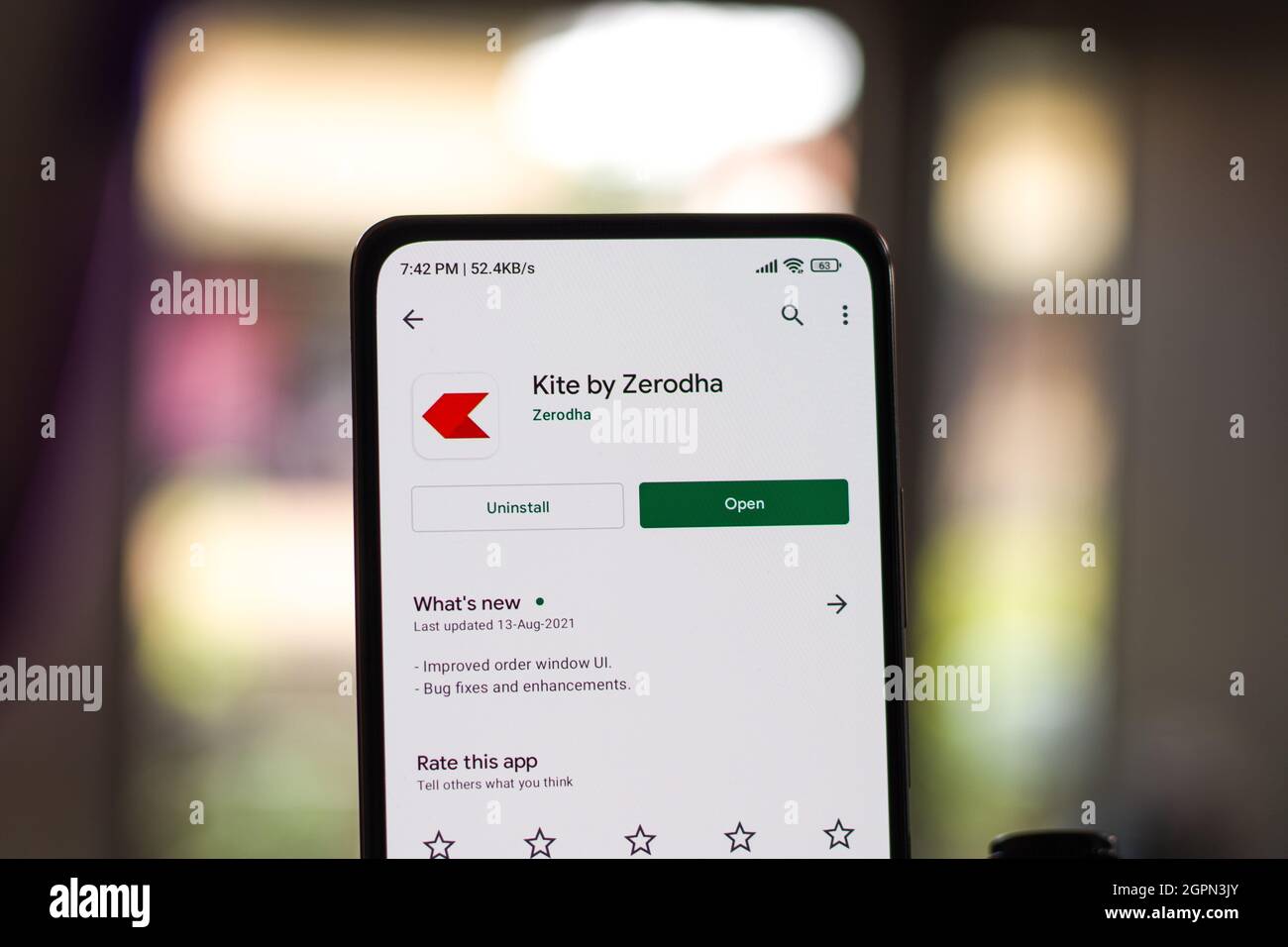 Zerodha logo hi-res stock photography and images - Alamy