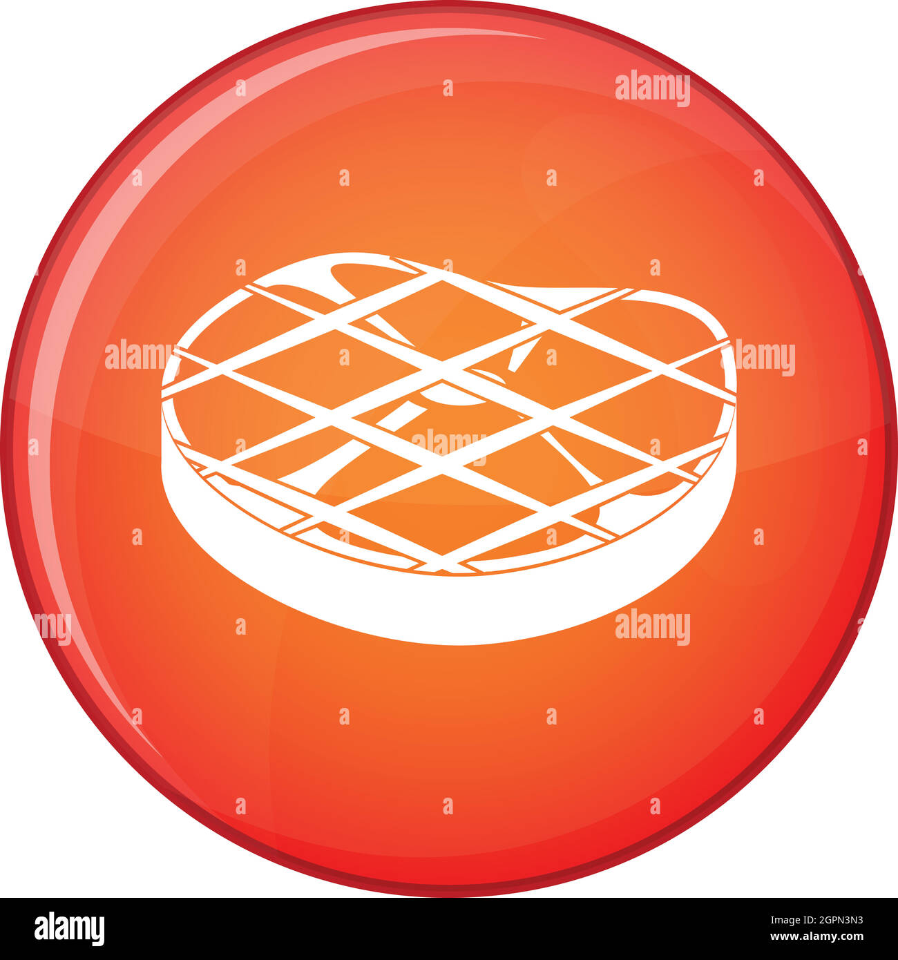Steak icon, flat style Stock Vector Image & Art - Alamy