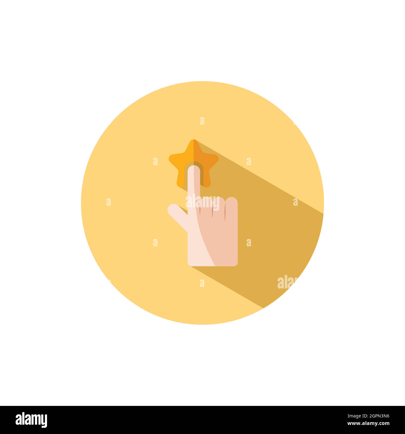 Star rating icon Stock Vector Images - Alamy