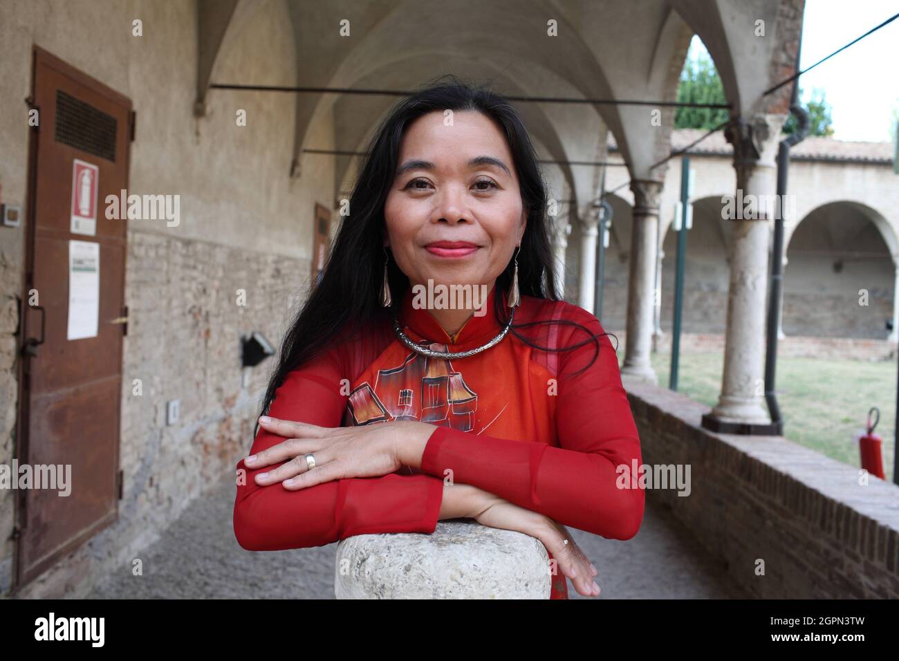 Portrait of Nguyen Phan Que Mai 25/08/2021 ©Basso CANNARSA/Opale Stock Photo - Alamy