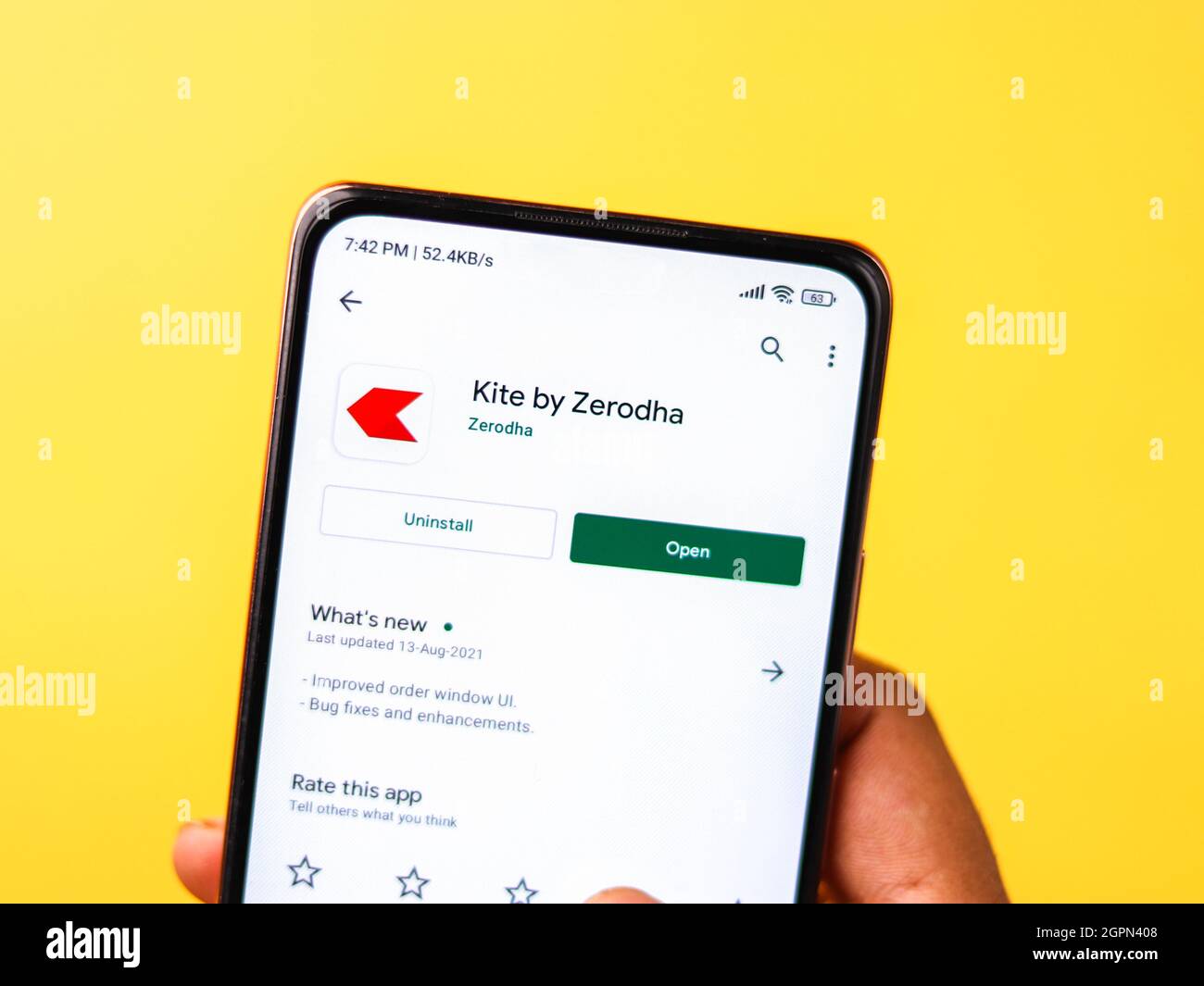 Zerodha logo hi-res stock photography and images - Alamy