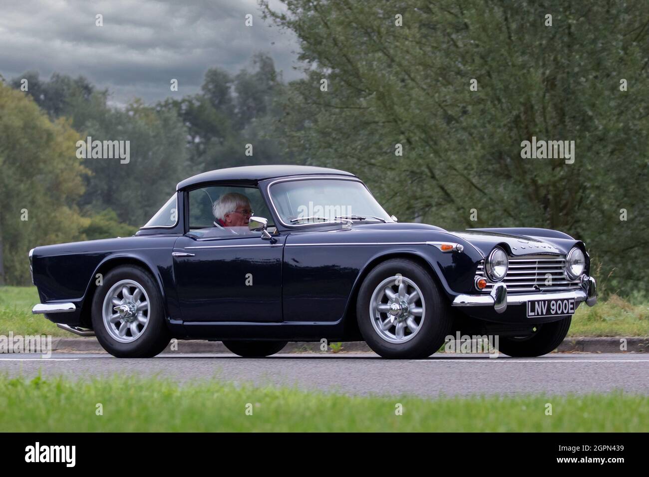 1967 Triumph TR classic car Stock Photo - Alamy