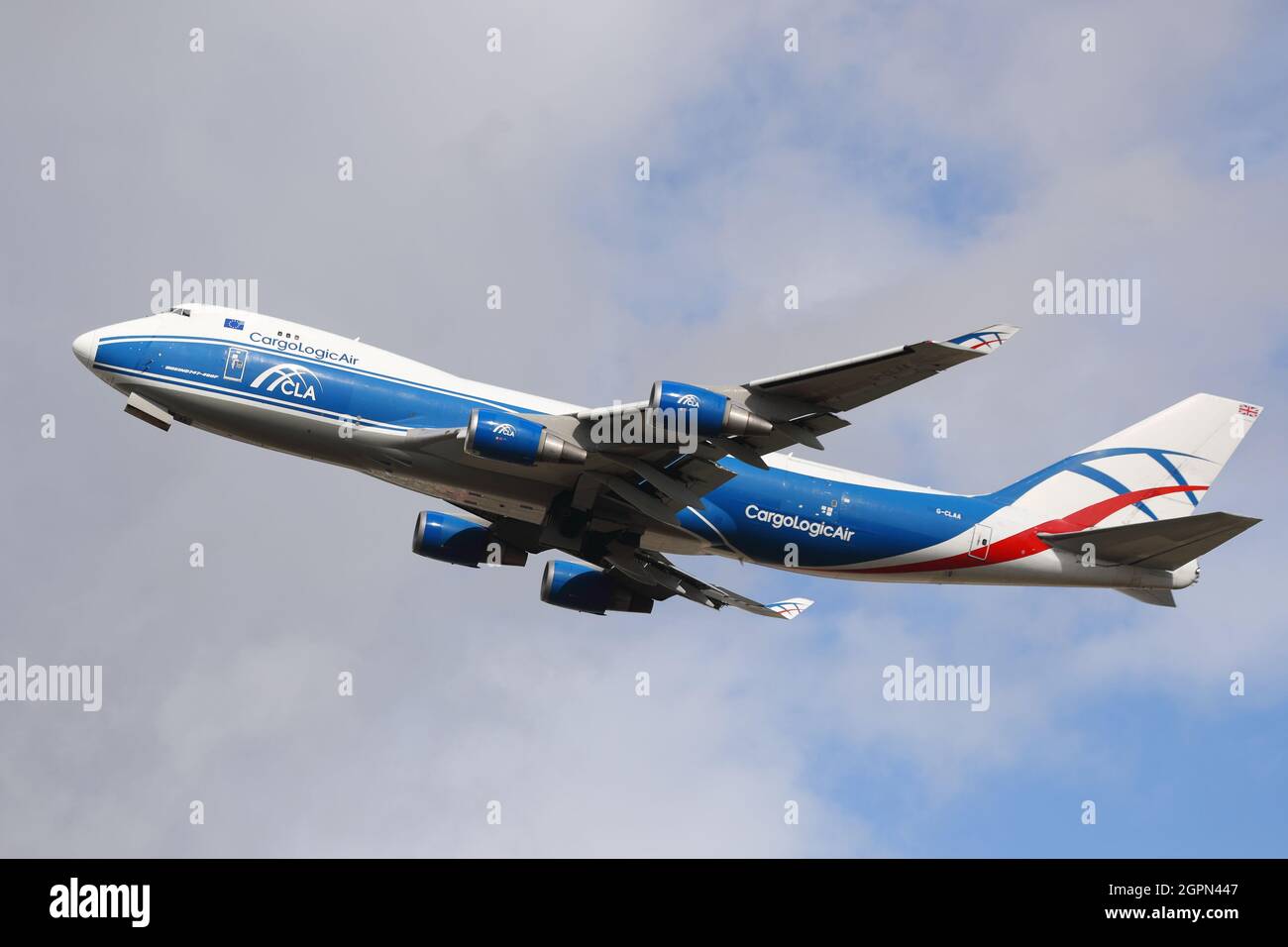 Boeing 747 freighter aircraft hi-res stock photography and images - Alamy
