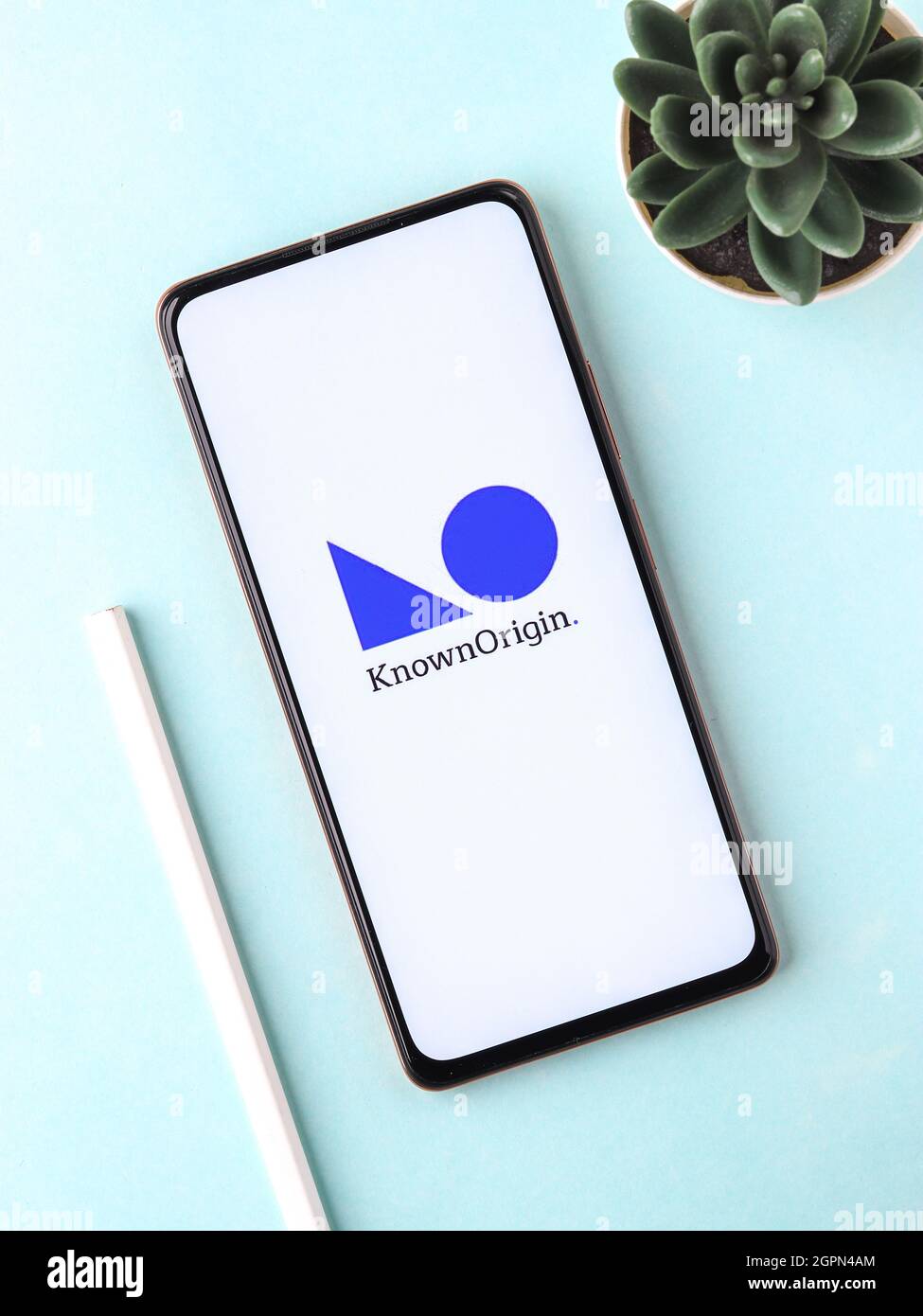 Known origin logo hi-res stock photography and images - Alamy