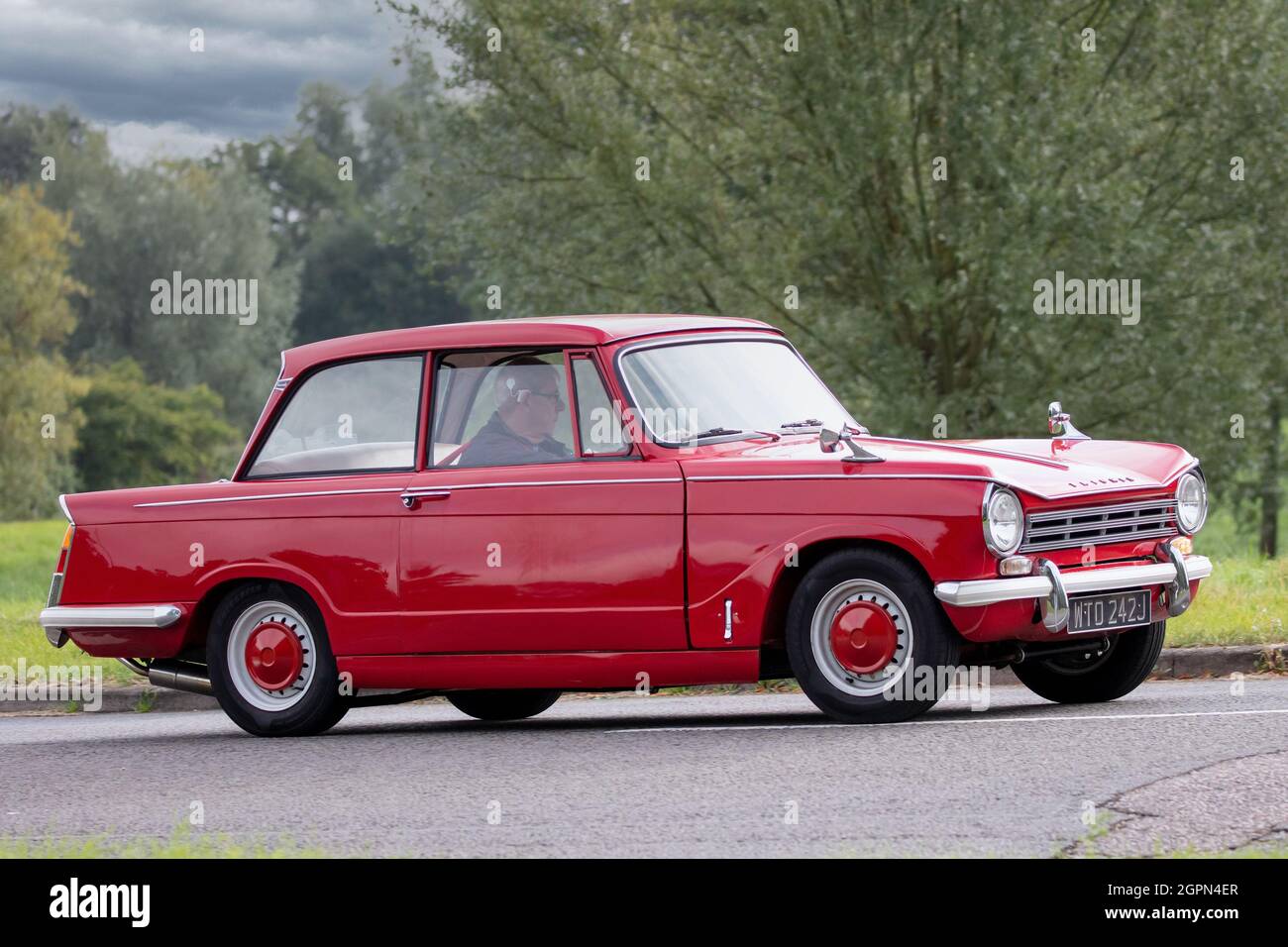 1971 Triumph Herald vintage car Stock Photo - Alamy
