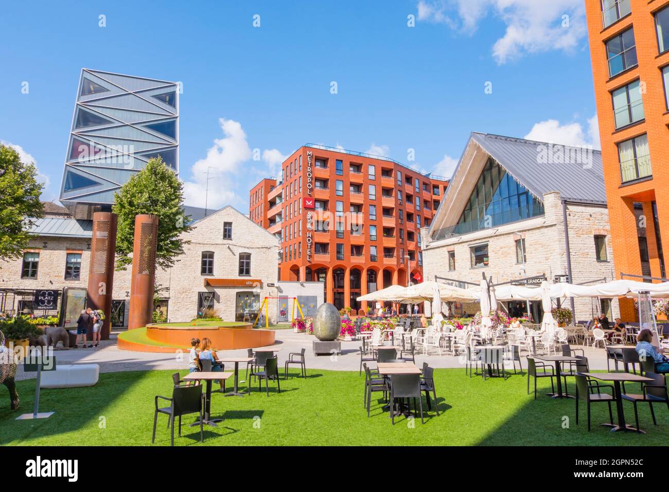 Rotermanni kvartal, Rotermann quarter, Tallinn, Estonia Stock Photo - Alamy