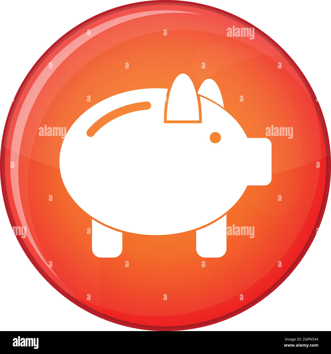 Money piggy coin icon hi-res stock photography and images - Alamy