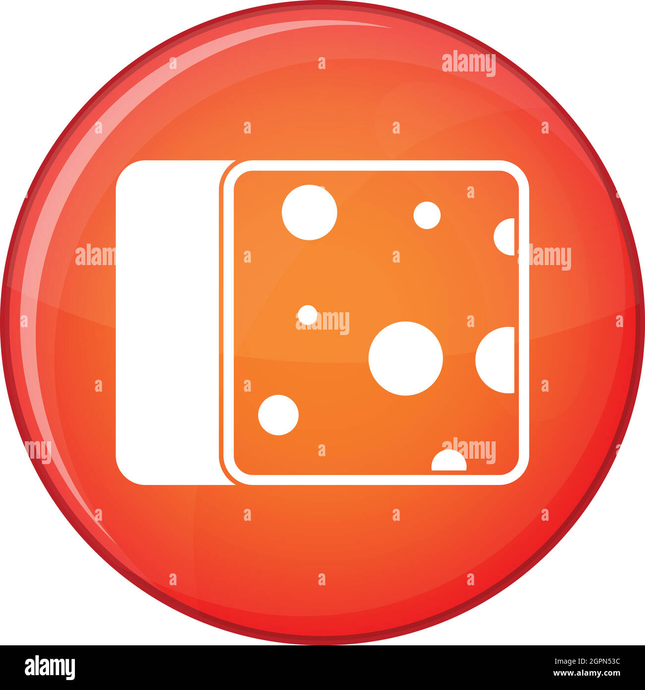 Cheese icon, flat style Stock Vector Image & Art - Alamy