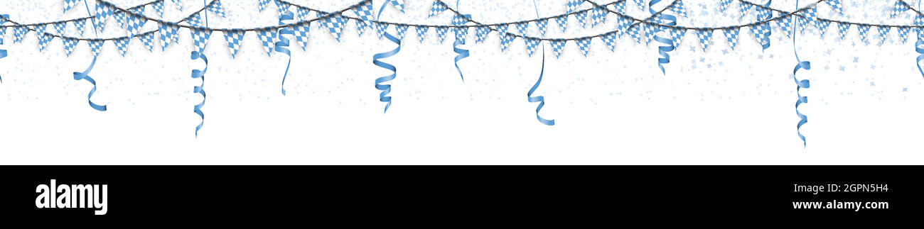 Oktoberfest garlands, streamers and confetti Stock Vector Image & Art ...