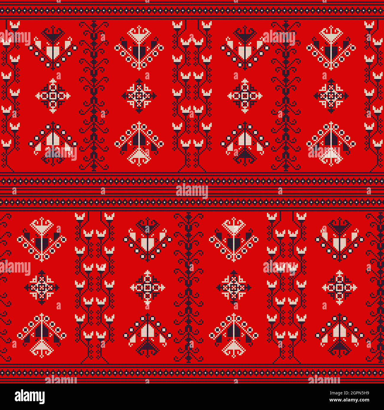 Romanian traditional pattern 235 Stock Vector Image & Art - Alamy