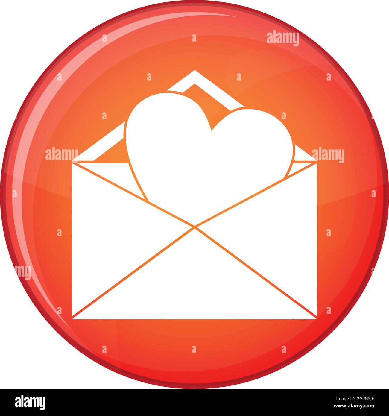 Paper letter envelope flat Stock Vector Images - Alamy