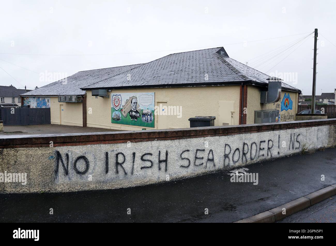 No to irish sea border hi-res stock photography and images - Alamy