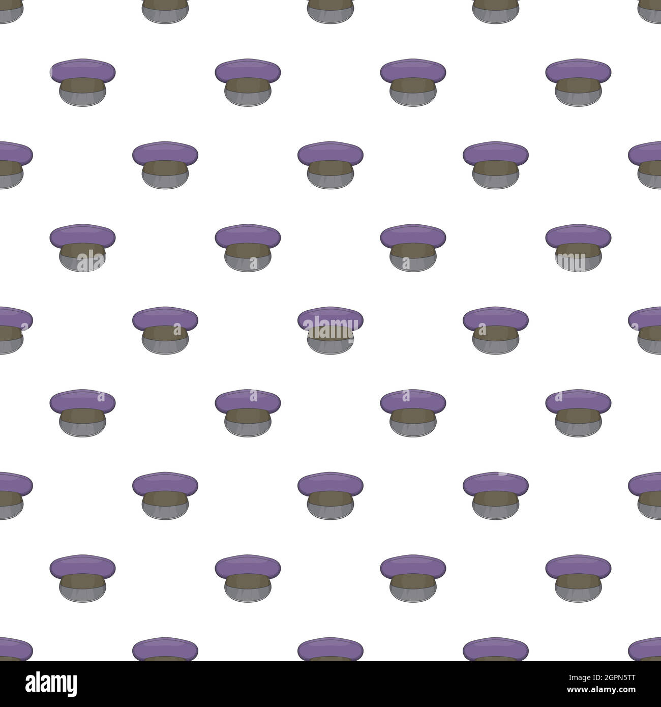Cap pattern, cartoon style Stock Vector Image & Art - Alamy